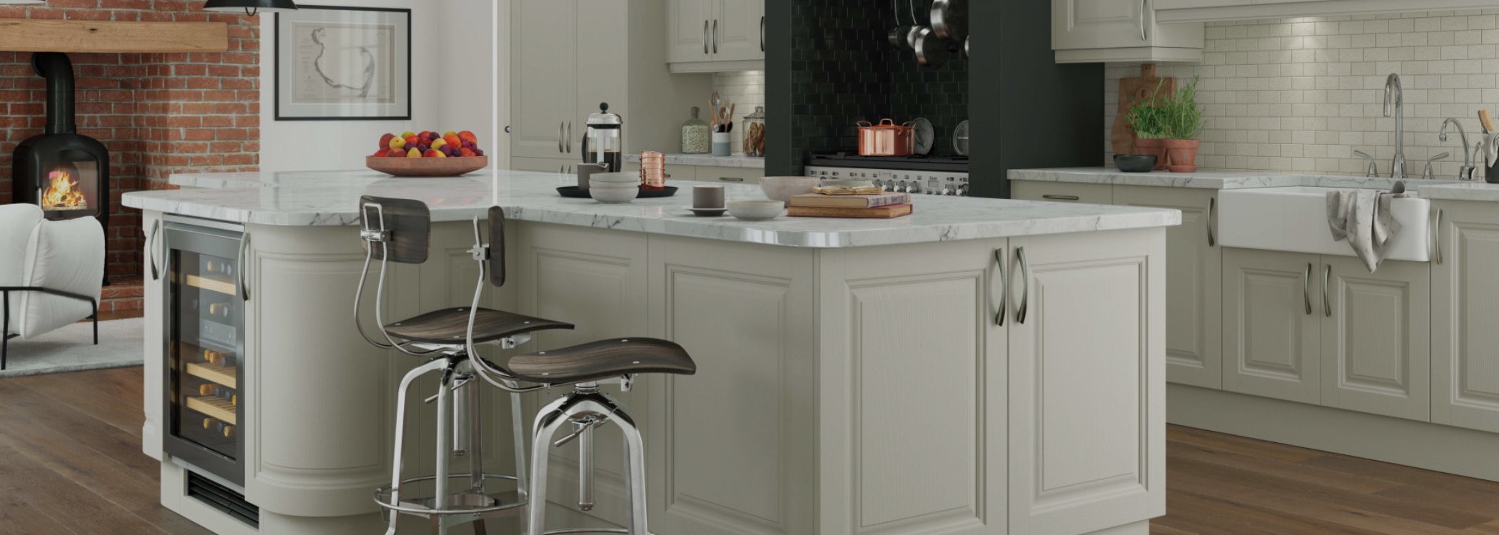 Origin Croyde Kitchen Quantum - CK Kitchens & Bathrooms, Falmouth